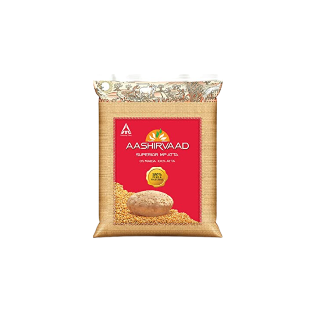 Aashirvaad Whole Wheat Atta (Chakki Atta) - Vidhata Impex